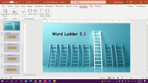 Word Ladders - Reading Wonders First Grade - Unit 3 Phonemic Awareness
