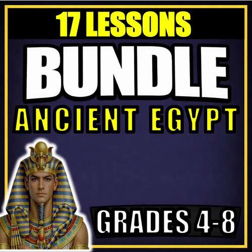 Ancient Egypt Bundle - 17 Lessons - Grades 4-8 by Dan's History Highway