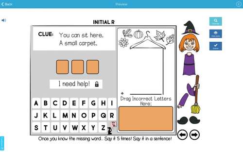 R Sounds & R Blends Halloween Hangman Articulation Boom Cards™ BUNDLE ...
