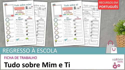 BUNDLE | Back to School Activities | All About Me + All About You in ...