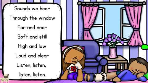 Music: Sound Song, Listening Activity, Echo My Voice, Vocal Music Education