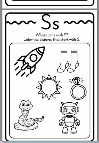 Alphabet Letter Worksheets (Letter Recognition & Handwriting) LETTER S