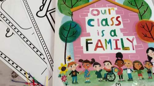 Our Class is a Family Book Responses by A Special Place | TPT