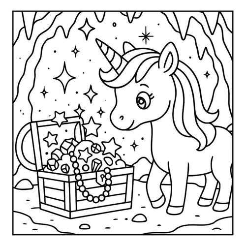 Unicorn Dreams – 45 Whimsical Unicorn Coloring Pages for Kids by ...