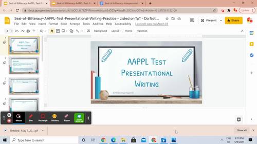 Spanish Seal of Biliteracy Bundle AAPPL Test Practice by Specialty Spanish