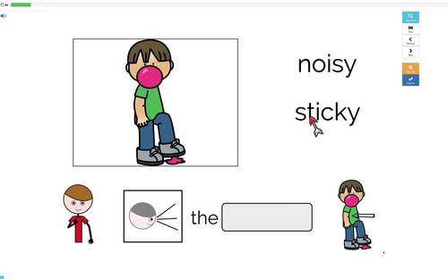 Expanding Sentences using Adjectives (teletherapy,distance learning ...