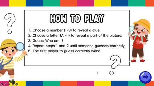 Who Am I? Career Guessing Game | Picture Reveal Digital Game | Career day