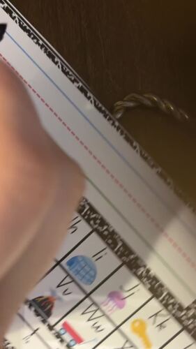 Composition Theme Student Desk Name Plates | Alphabet & Number Line to ...