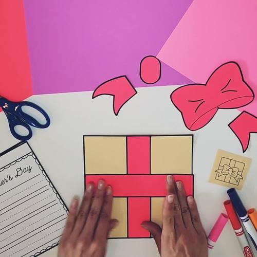 Mothers Day Card Kindergarten | Día de las Madres | Mother's Day Craft Card