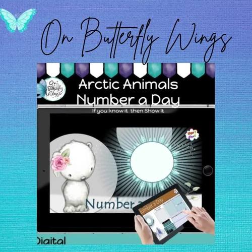 Number of the Day Digital Arctic Animals by On Butterfly Wings | TpT