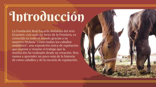 Los Caballos de Jerez-España (Práctica Integral en español) | TPT