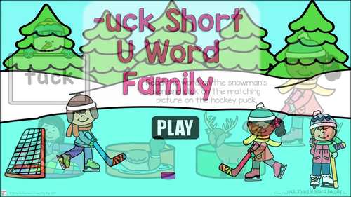 uck Short U Word Family Phonics for PowerPoint™ Google Slides™ Boom ...