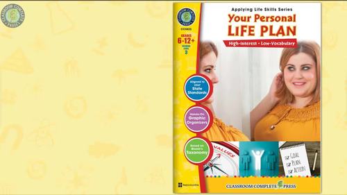 Applying Life Skills - Your Personal Life Plan Gr. 6-12+ - Canadian Content