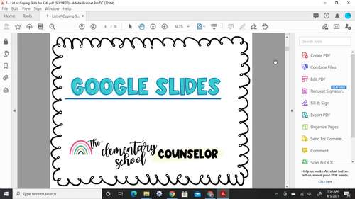 Coping Skills List for Primary Students BUNDLE - ABCs of Coping Skills