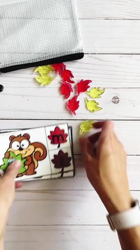 Fall Apples Literacy Task Cards by Kathleen's Kindergarten | TPT