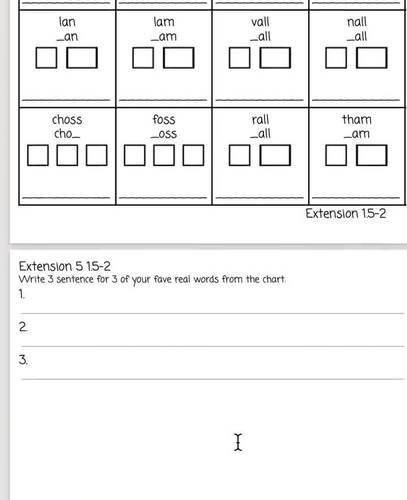 Progress Monitoring Closed Syllable Bundle 1.3 1.4 1.5 with data ...