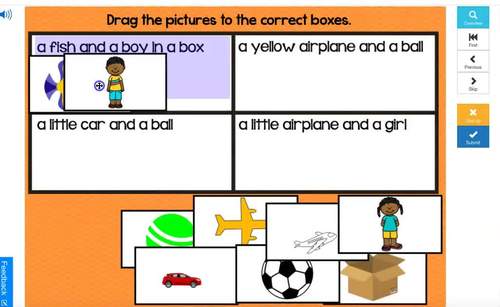 EDMARK DIRECTION CARDS LEVEL 1 SET A-G by It's FUNctional to me | TpT