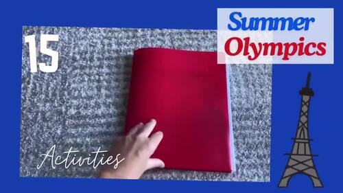 Olympics Craft, Crown coloring & other end of year & Summer activities