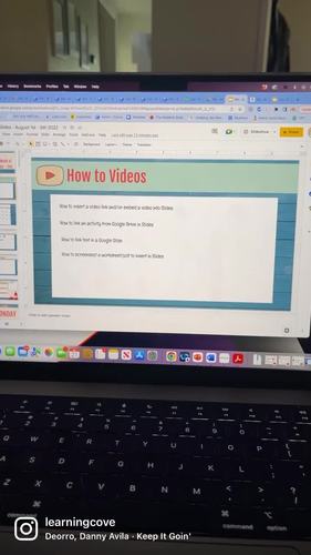 October Weekly Teaching and Planning Google Slides by Learning Cove