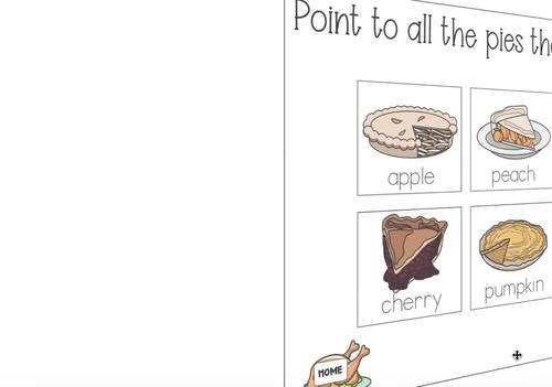 The Night Before Thanksgiving Book Companion | Boom Cards™ & Printable