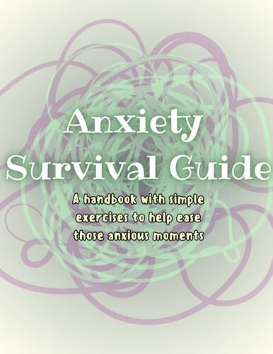 Anxiety Survival Guide Handbook | Social Emotional | Coping Skills ...