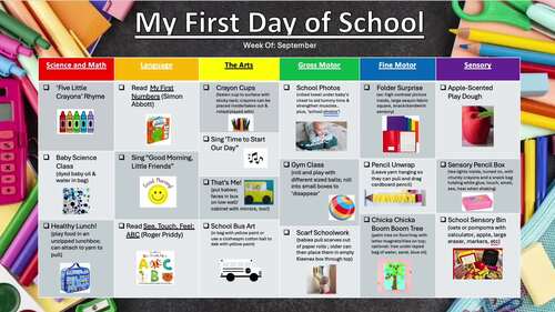 September Infant Lesson Plans Version 2 by Admin 4 You | TPT