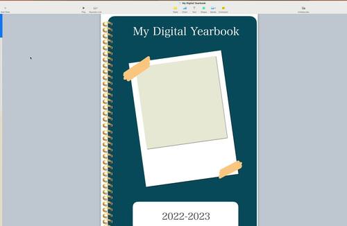 My DIGITAL Yearbook (Completely Customizable) by Claire | TPT