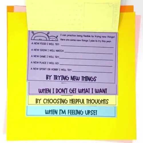 Rigid Thinking Flexible Thinking Scenarios Story Worksheets Activities ...