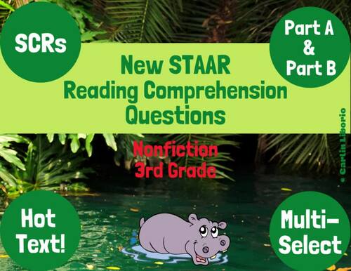 3rd Grade - Reading Comprehension -Nonfiction - STAAR New Question ...