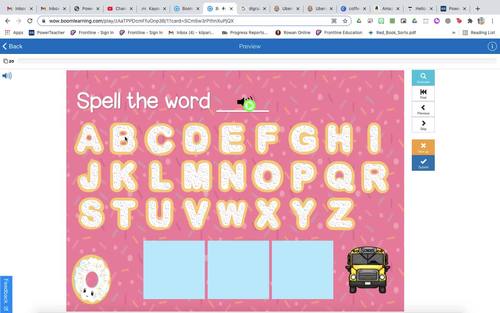 Spelling Practice Boom Cards by First Grade Party | TPT