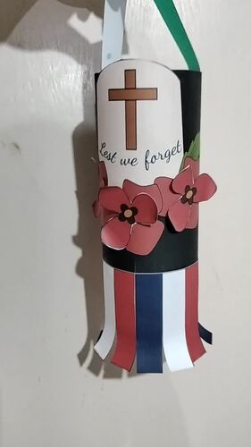 Anzac Day Windsock Craft Remembrance Day Poppy Craft Coloring Activity ...