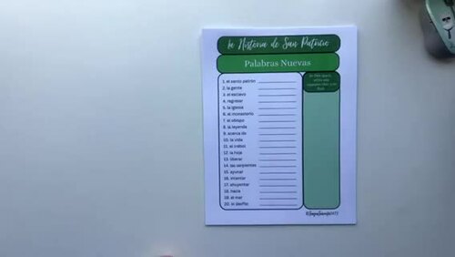 El Día de San Patricio (St. Patrick's Day) Spanish Reading & Activity Pack