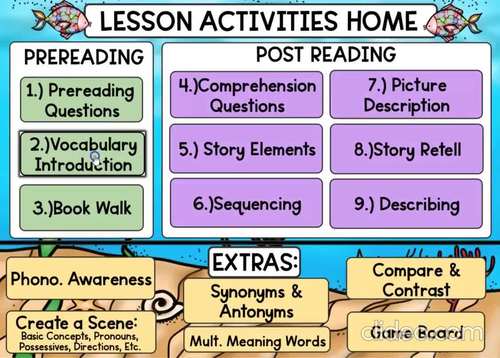 The Rainbow Fish | Multilevel Book Companion | Digital/Teletherapy ...