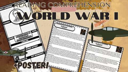 Treaty of Versailles | Reading Comprehension and Research WWI History