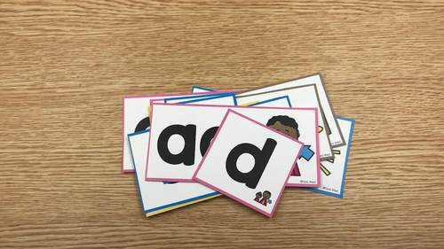 Short Vowels Onset and Rime CVC Cards by Tara West - Little Minds at Work