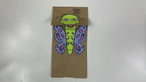 Butterfly Animal Puppet Craft & Speech Therapy Lesson Plans w/ Visual ...