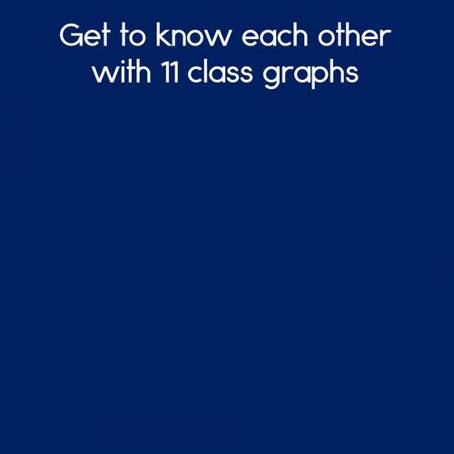 Back to School Graphing | All About Me | Beginning of the Year Math ...