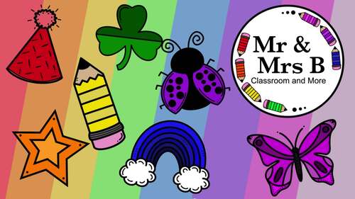 Christmas Ornaments Clipart | Rainbow {Mr and Mrs B} | TPT