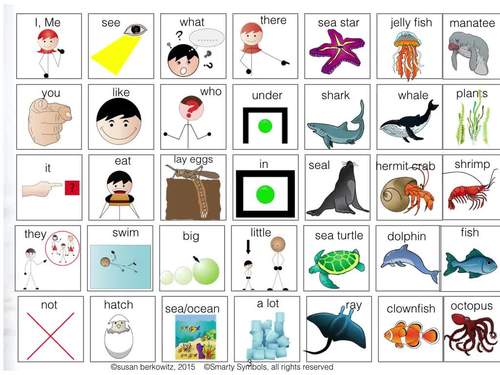 Under the Sea Informational Text Activities for Speech Therapy | TpT
