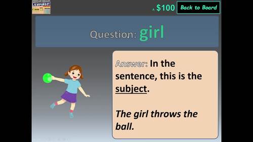 HOMONYMNS (Homophones & Homographs) - Third Grade ELA JEOPARDY ...