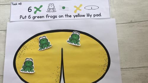 Frog Matching Colour Recognition Color Recognition by Teaching Autism