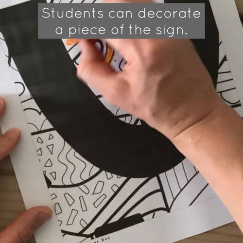 Collaborative Poster for End of the Year | We Love Our School by Rise ...