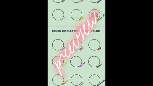 VARIOUS ACTIVITIES PACK: ALPHABET, WRITING, NUMBERS, COLORS, TEMPLATE