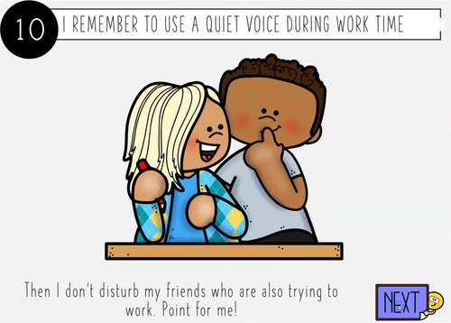 Preschool SEL Activity I Can Follow Classroom Rules Digital BOOM™ & Slides™