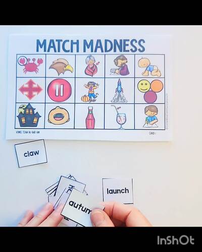 OI OY Activity Non Worksheet Phonics Decodables Match Game 1st 2nd 3rd ...