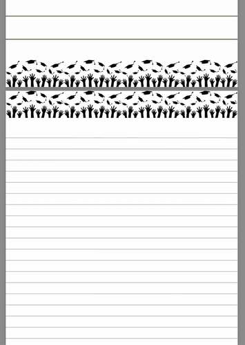 GRADUATION Page Borders by TechLitTeach | TPT