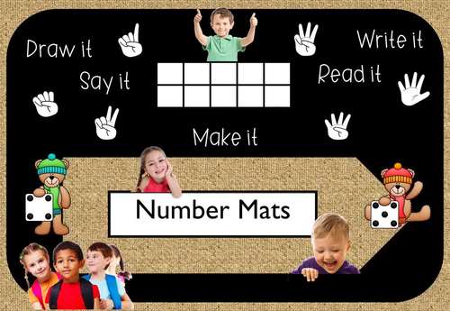 Number talks and worksheets 1-20 by Oceanview Resources | TpT
