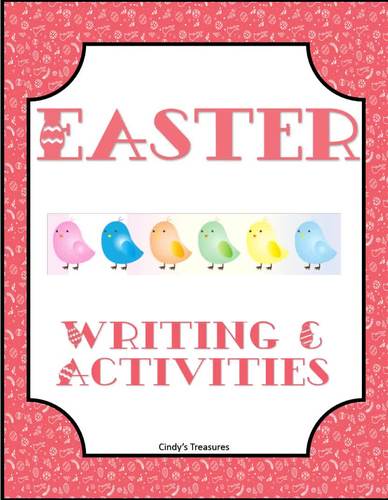 Easter Writing Activities by Cindy's Treasures | TpT