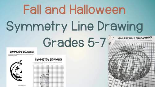 Symmetry Line Drawing by Jackie Partridge Art | TPT