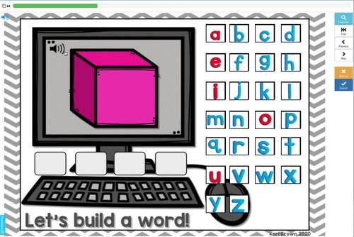 Silent E Build a Word Boom Cards™ by Keri Brown | TPT